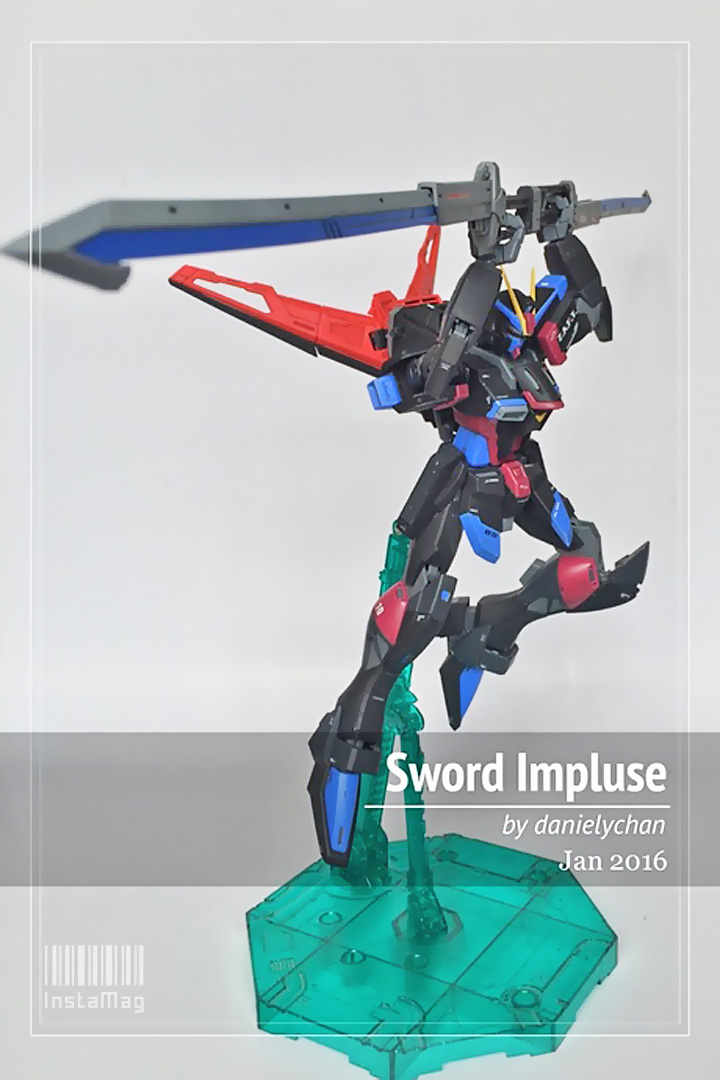 Gundam Family: MG 1/100 Sword Impulse Gundam Painted Build