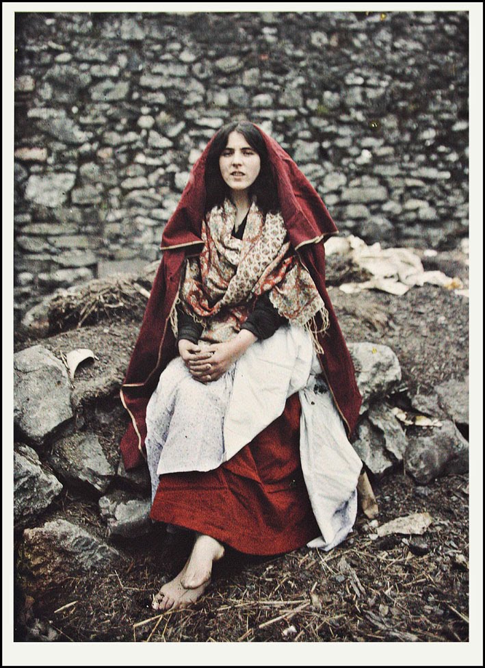 Fantastic photo of a Connemara woman taken 99 years ago : r/ireland