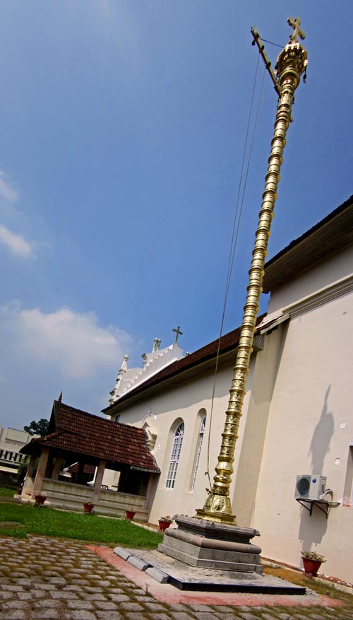 Stock Pictures: Ancient Kerala Church called Cheriya Pally