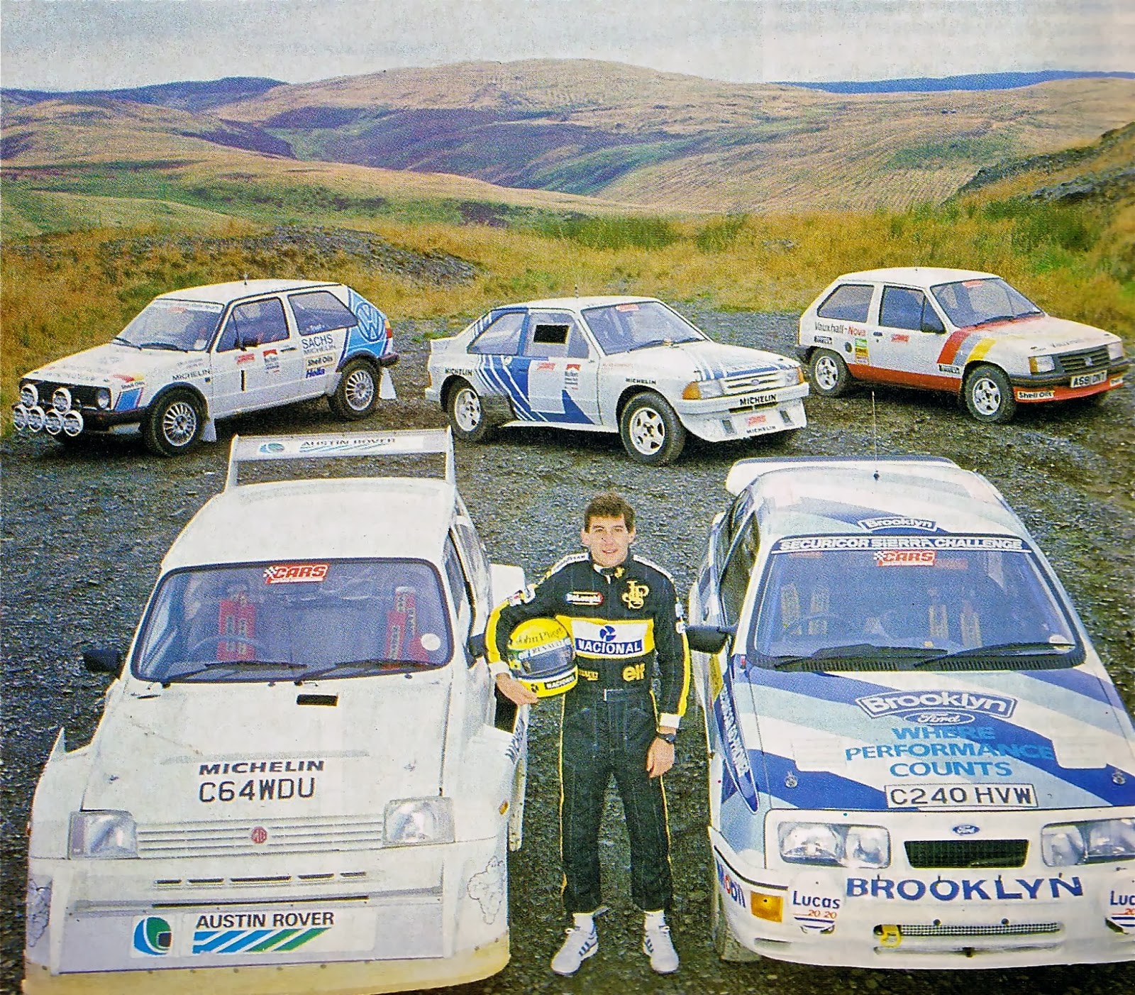 Ayrton Senna Forever: Ayrton Senna drove rally cars in 1986 - Photos