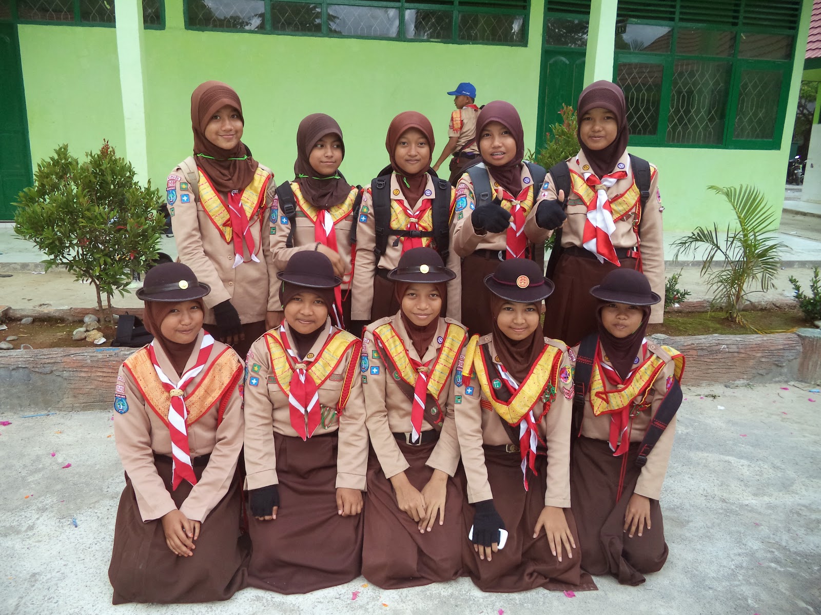 PELANTIKAN PENGGALANG RAMU DAN RAKIT.PANGKALAN MTSN BINANGA MAMUJU ...