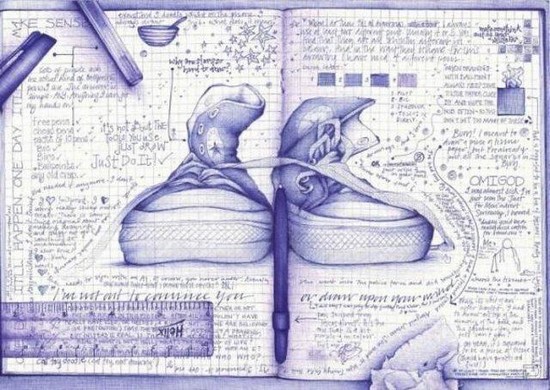 DRAW IT: Awesome Pen Drawings from Students Notebooks