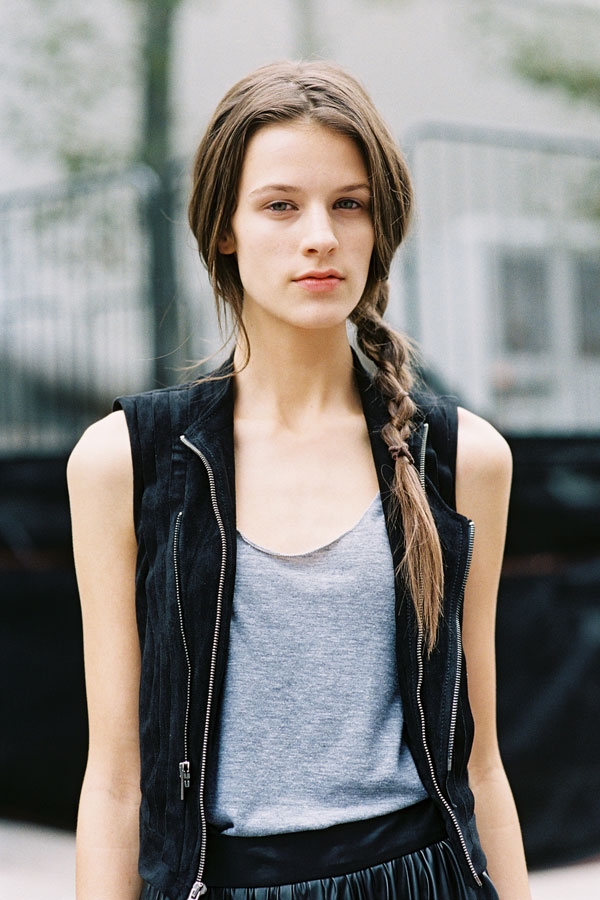 Vanessa Jackman: New York Fashion Week SS 2013....Kayley