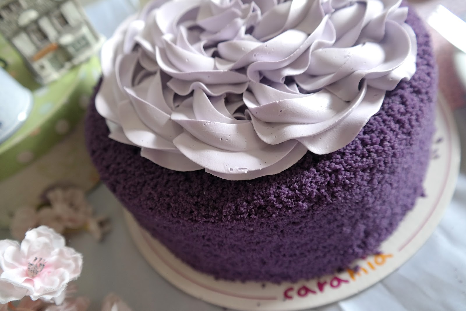 Sand Under My Feet: Nothing Beats the Classic: Ube Cake by Cara Mia ...