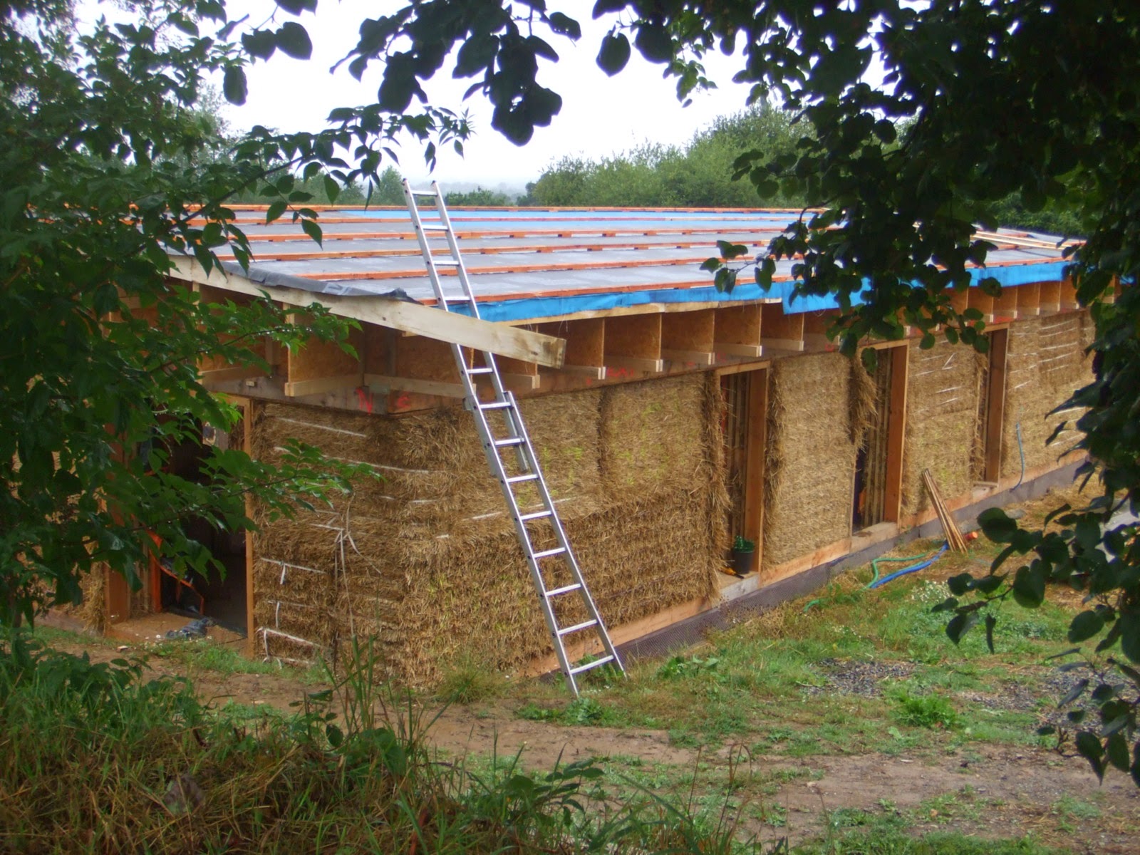 TY PLOUZ : l'histoire de l'autoconstruction de notre maison en paille ...