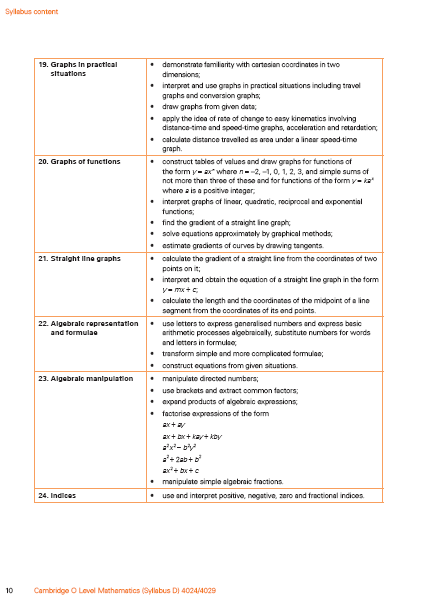 Muhammad Ali Khan[OFFICIAL]: COMPLETE SYLLABUS OF O-LEVEL MATHS ...