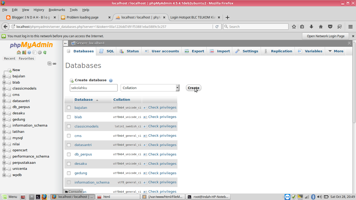 Pengenalan dan installasi CMS Sekolahku - CREATE-SCRIPT - ANGGA BLC TELKOM