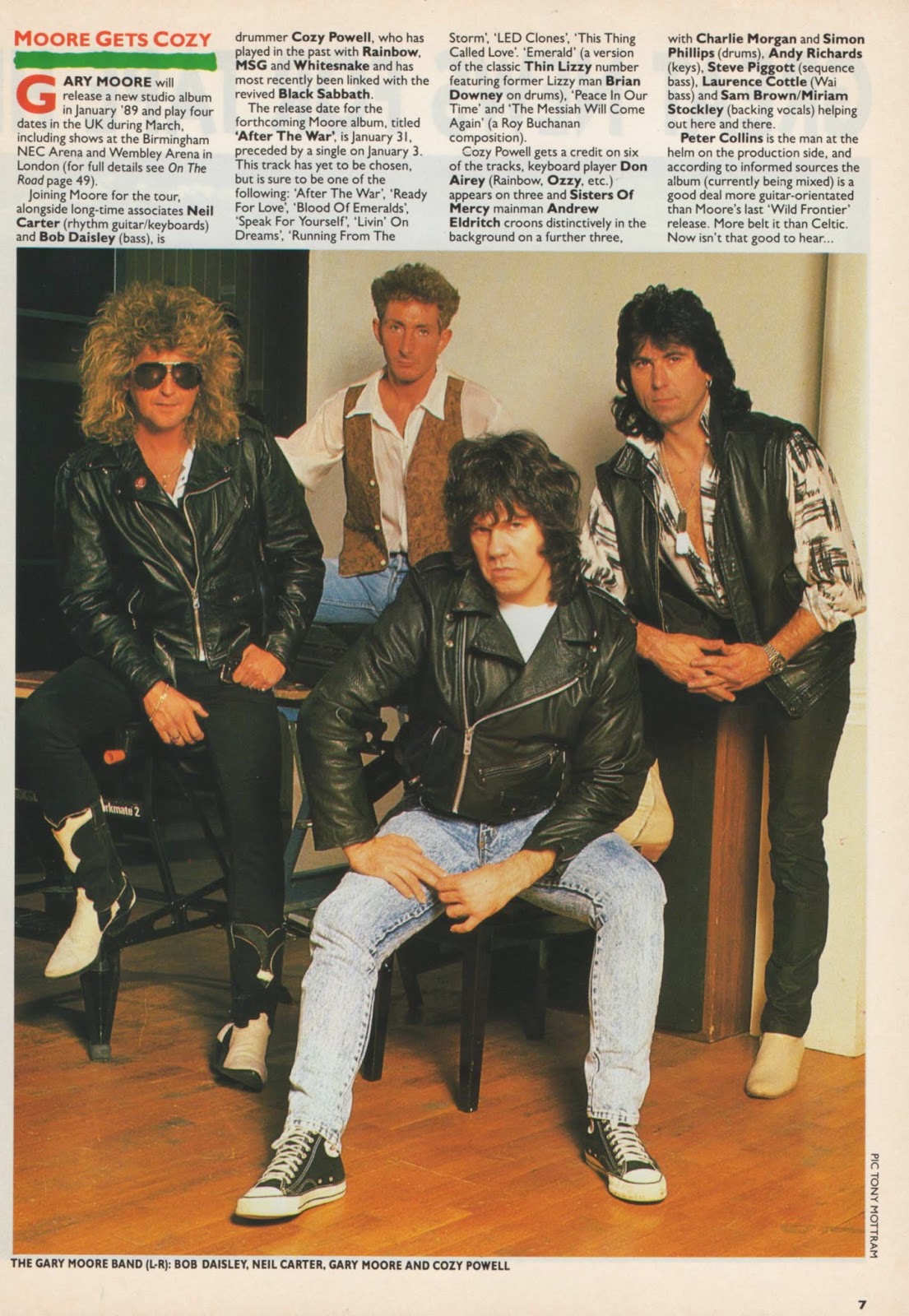 2112 ESTACION DE ROCK: GARY MOORE " After the war " ( Re-edición ...