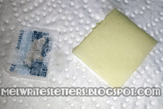 Mel Writes Letters: Reclaiming Stamps Tutorial 2 - Self-adhesive