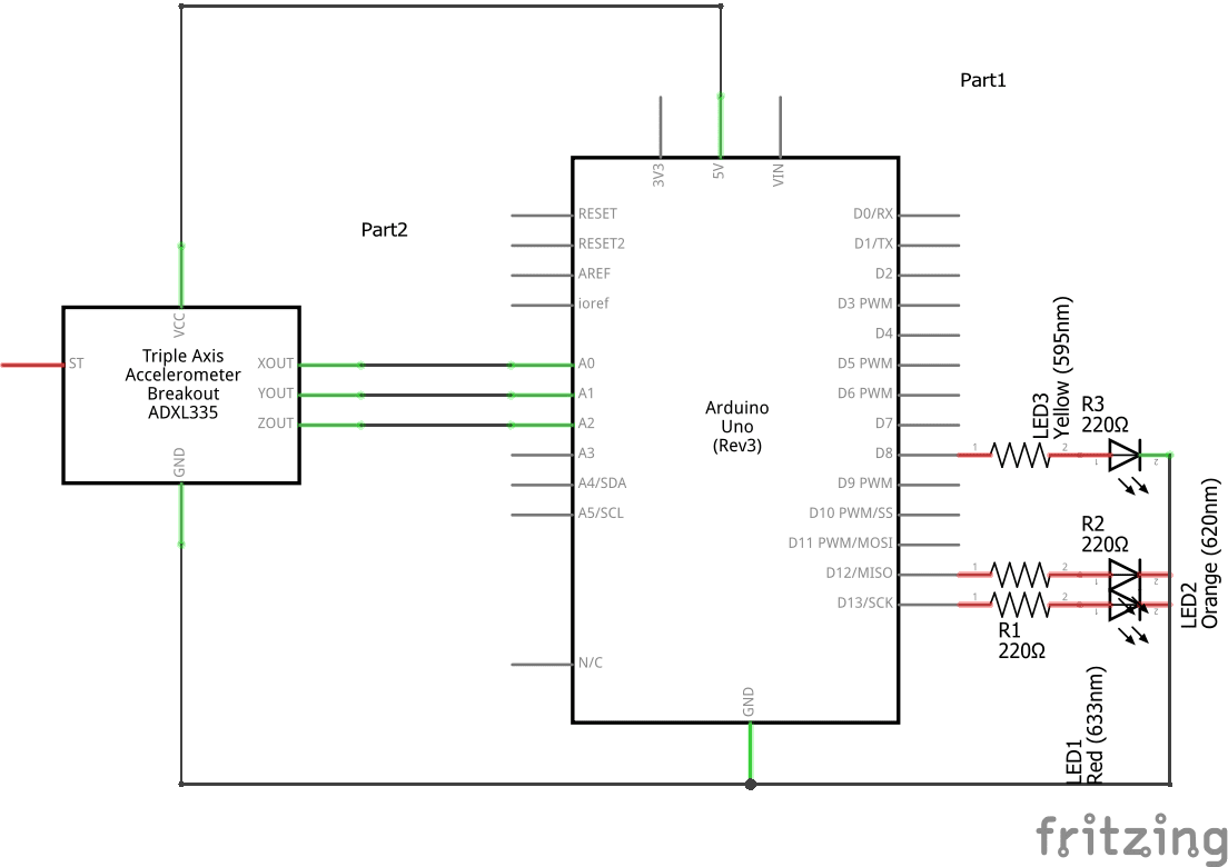 Module143.TN: Arduino Basics: Playing around with ADXL335