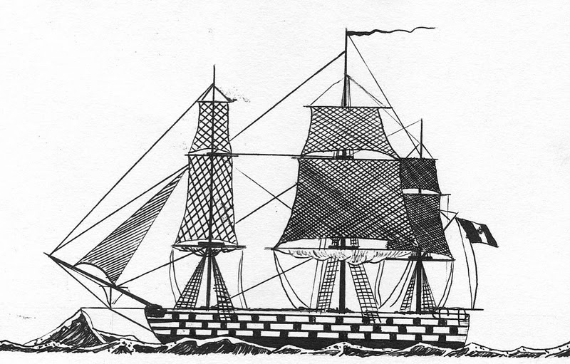 WARSHIPSRESEARCH: Brazilian ship of the line Pedro I