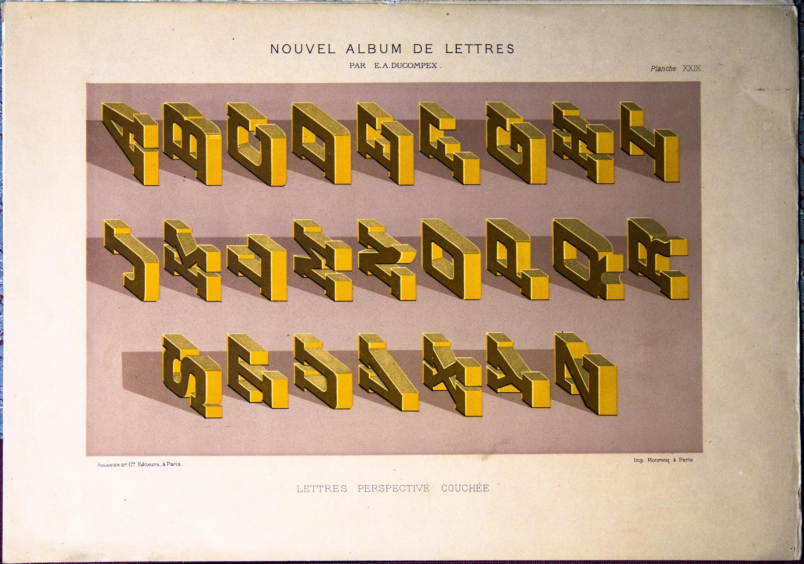 Répertoire de typographies - E.A. Ducompex