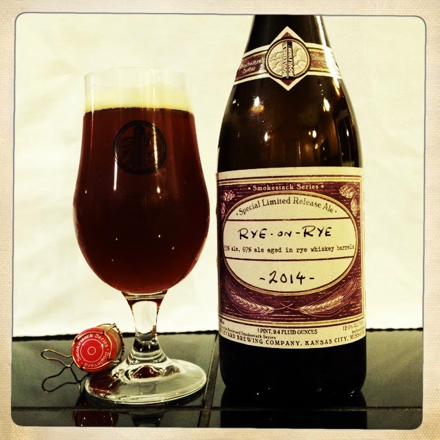 NorCal Beer Blog: Boulevard Brewing Company Rye-On-Rye - 33% Ale, 67% ...