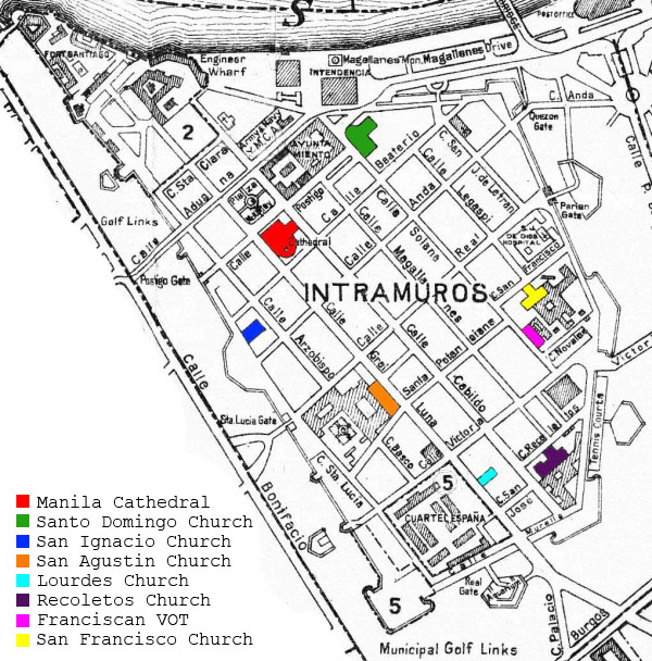 Nostalgia Filipinas: 8 Great Churches of Intramuros: The Conclusion