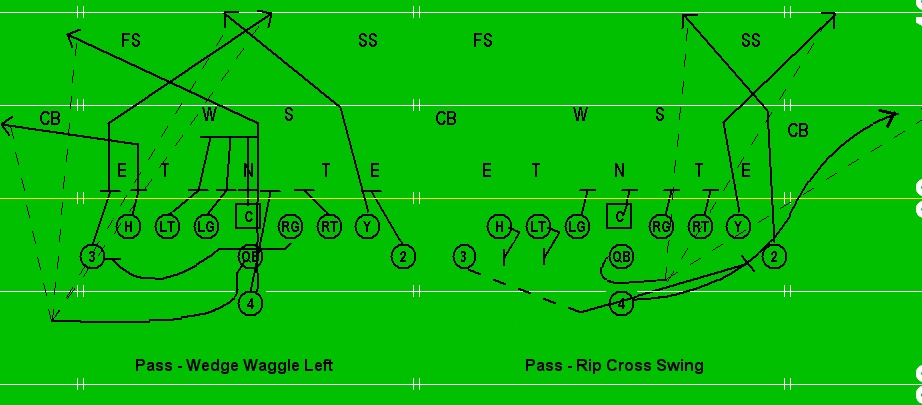 Double Coverage: UK American Football Blog: The Clinic: Double Wing Offence