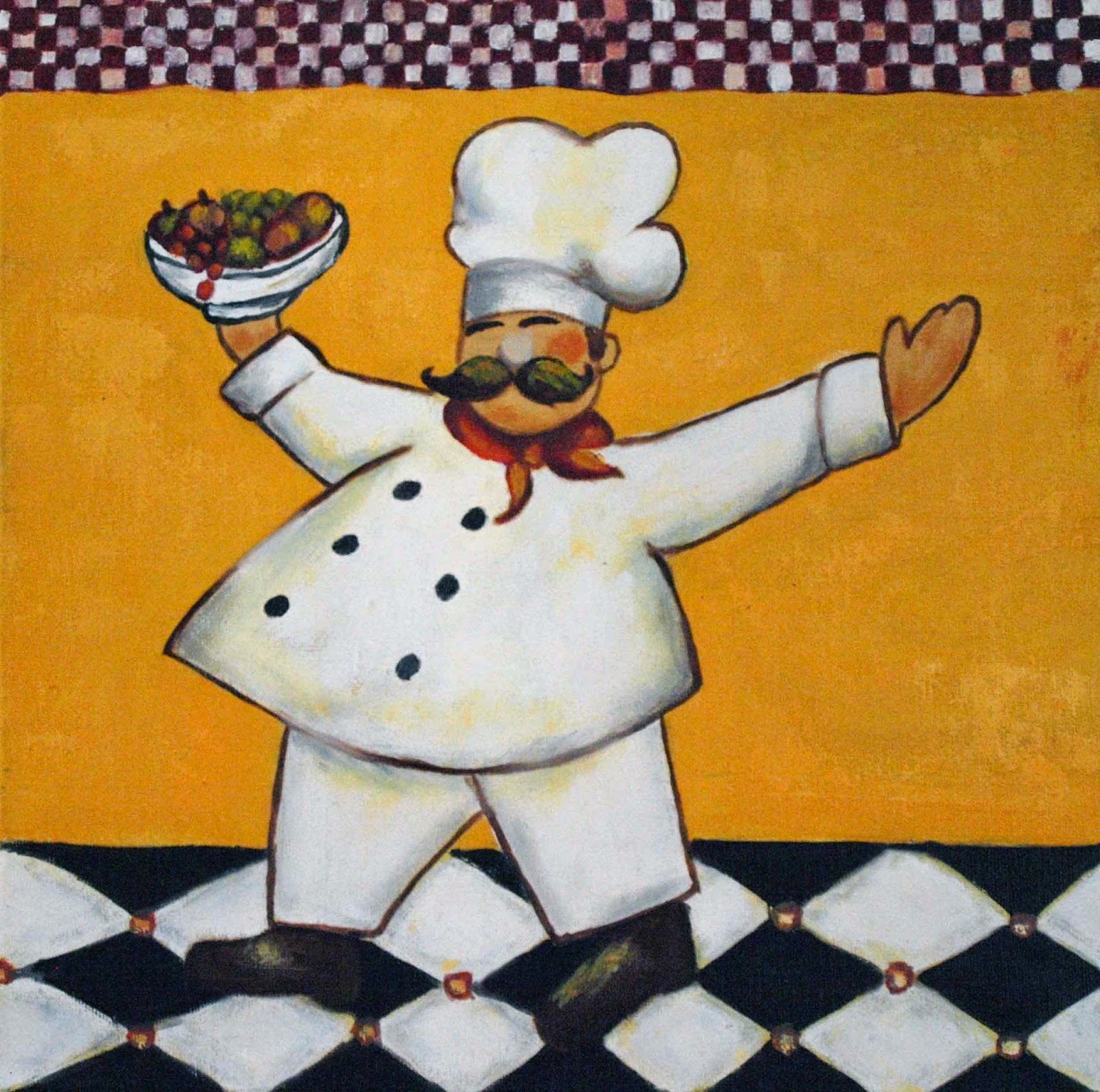 Anabel y sus cuadros: Chefs divertidos