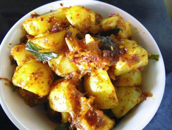 Potato Tempered (Devilled Potatoes)