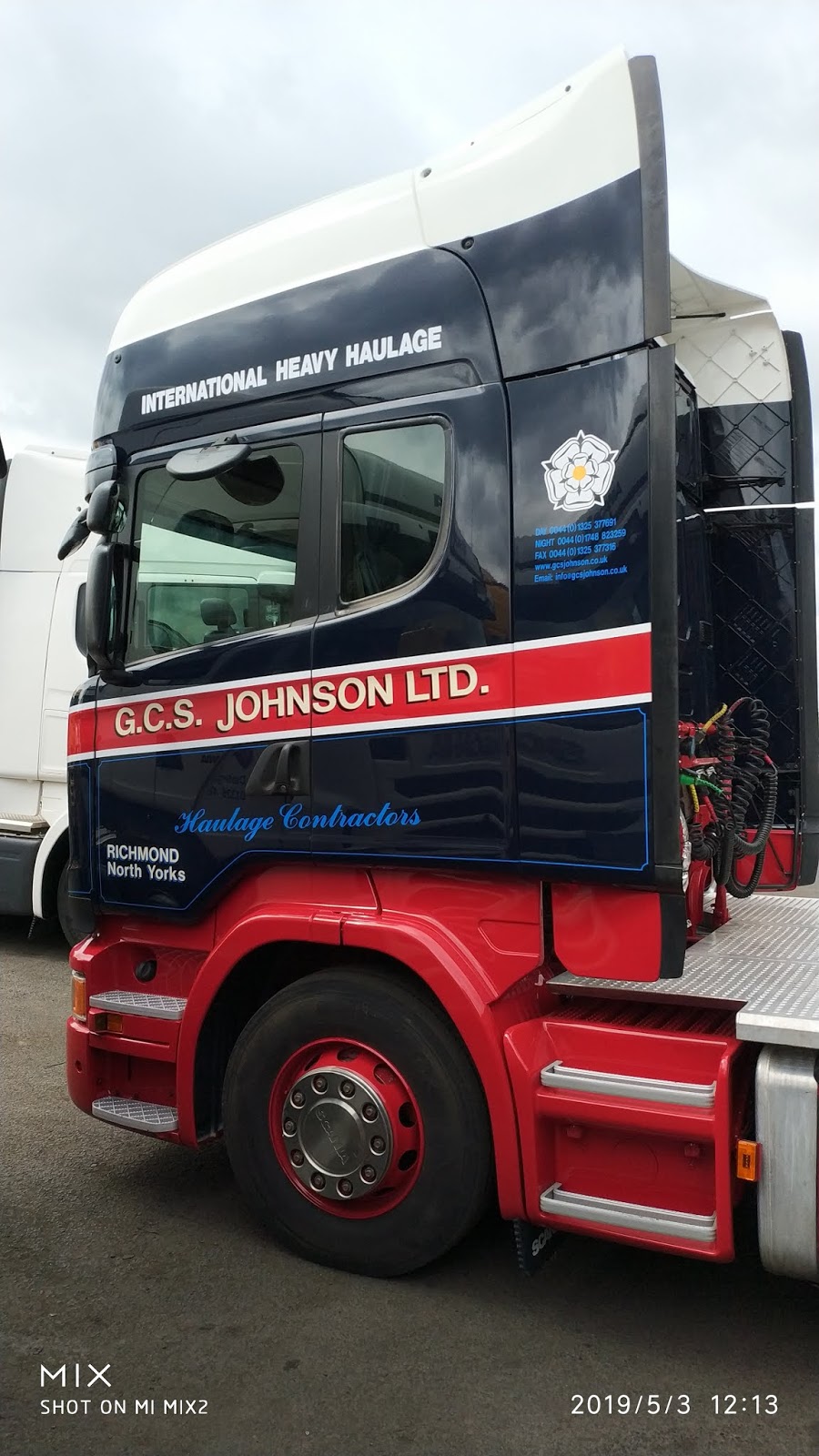 The Green I Signs Blog: Scania truck graphics for GCS Johnsons by Green ...