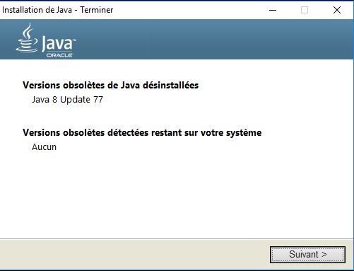Mise à jour java update - Astucesinformatique