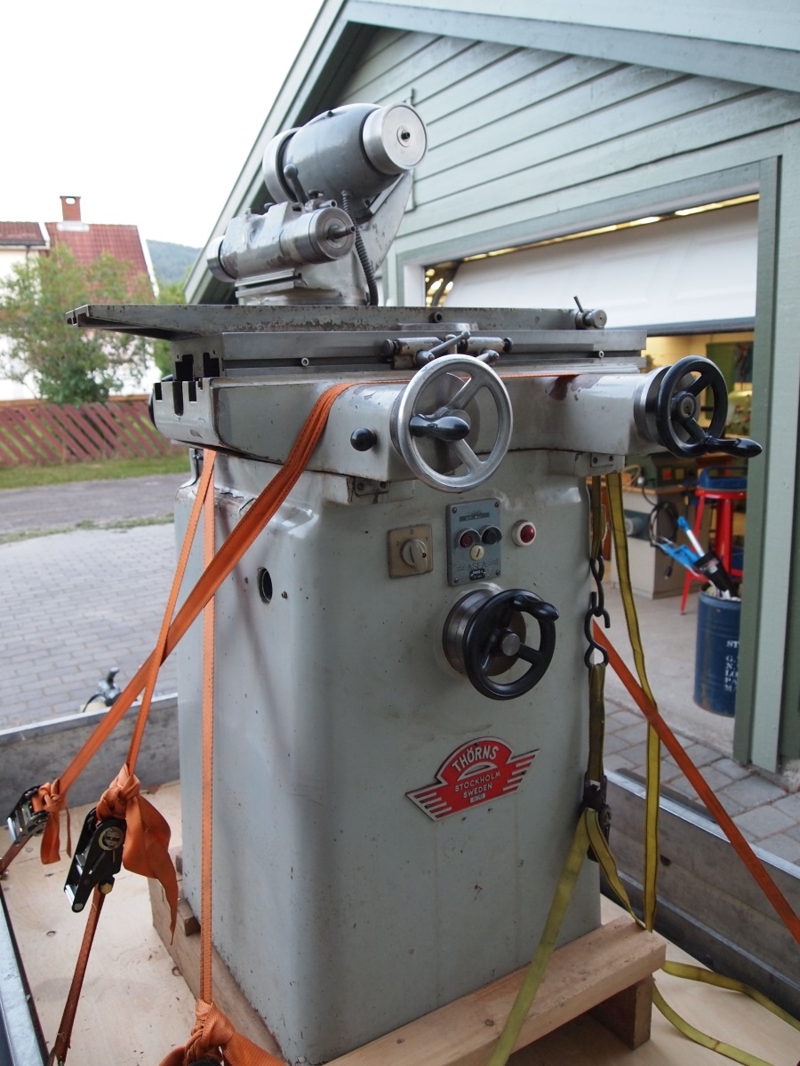 The wandering axeman: My new Thörns T2 tool cutter and surface grinder