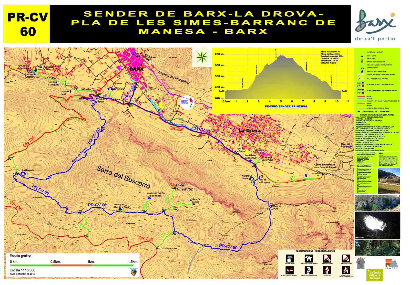 GMV: PR-CV 60 SENDER DE BARX