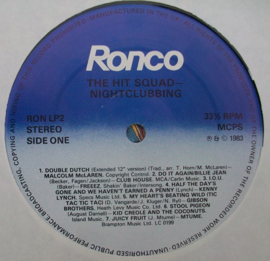 History is made at night: The worst disco sleeve of all time?