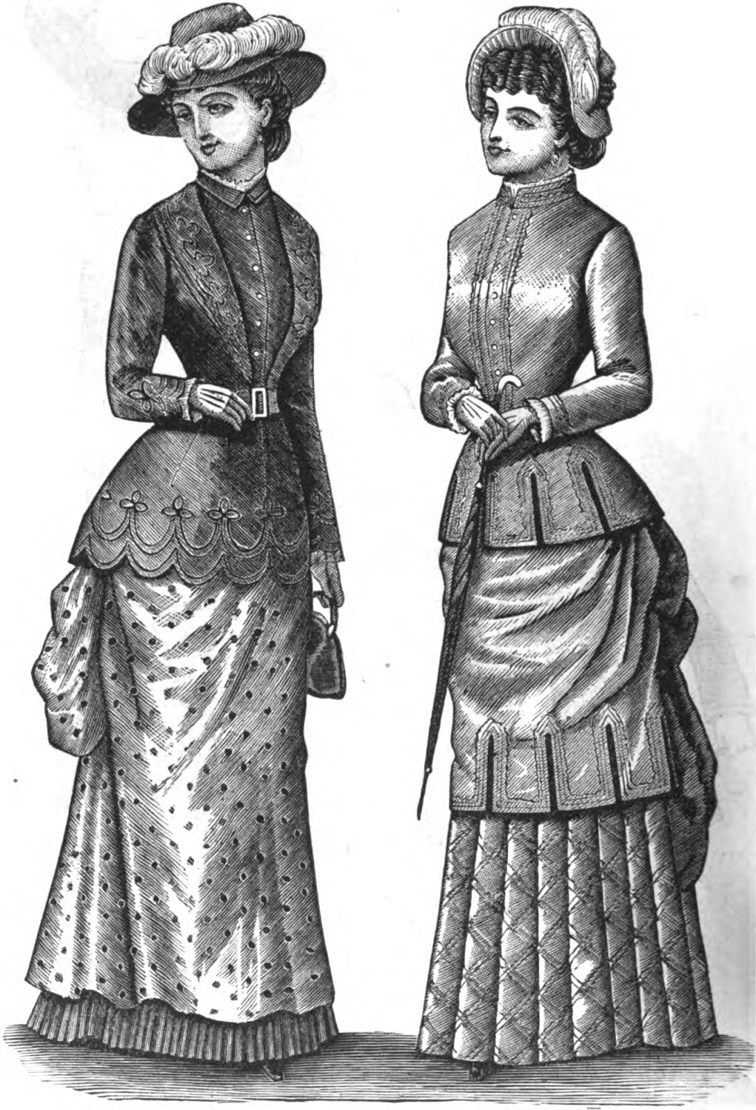 19th Century Historical Tidbits: 1883 Fashions