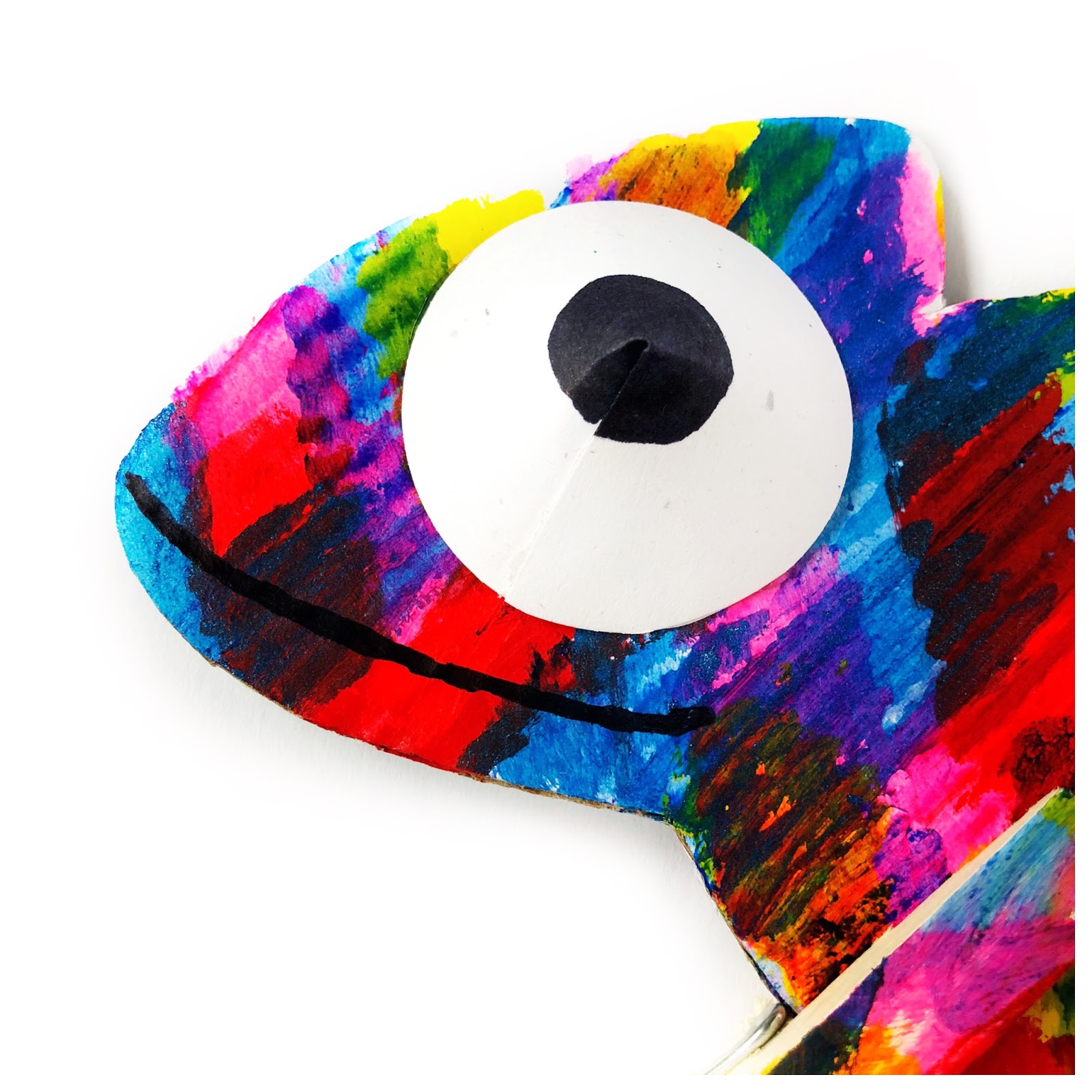 CARDBOARD CLOTHESPIN CHAMELEONS | Raising Kinley