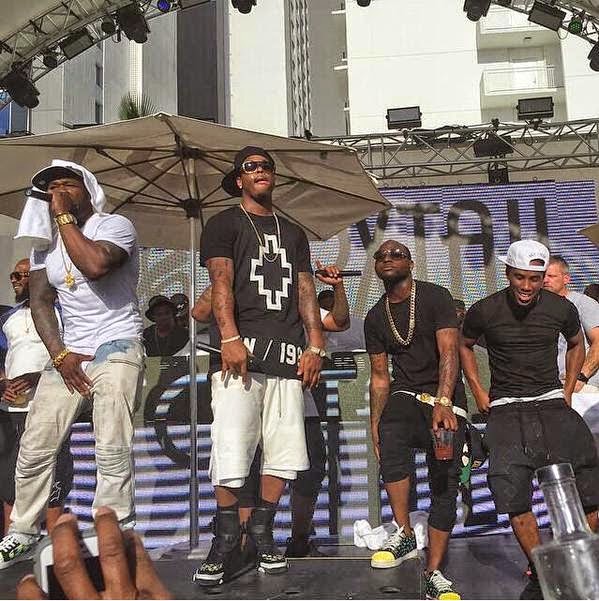 Welcome to Kolawole Samuel's Blog: Davido and HKN Gang Parties on stage ...