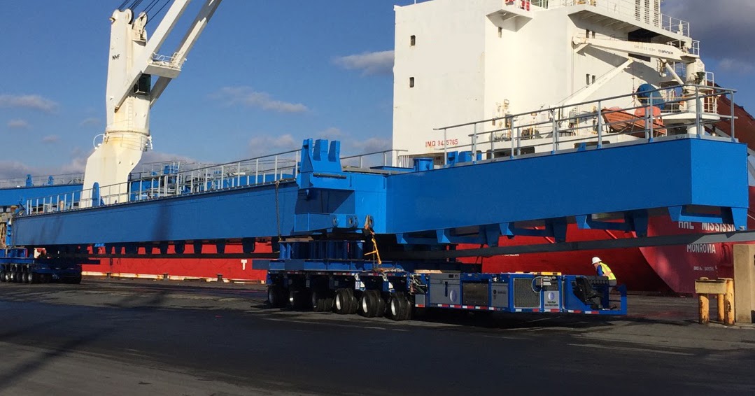 Hansa Meyer : Port Crane Transport - Delaware
