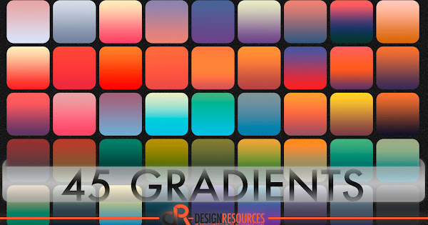 45 Free Photoshop Gradients | dR Design Resources