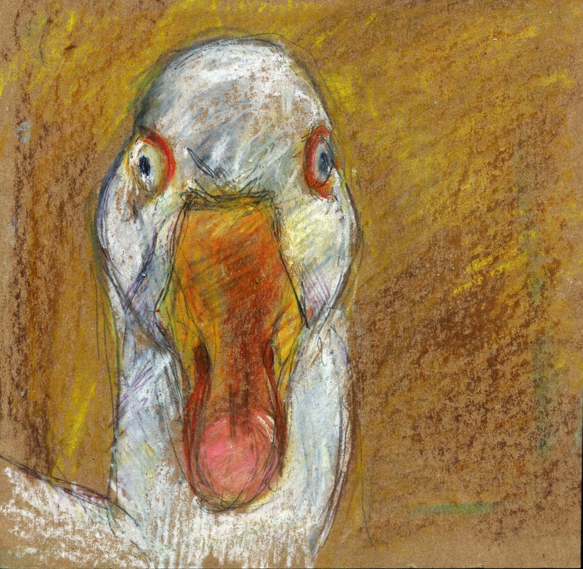 My Journey: January 30 x 30 Challenge # 9 Angry Goose