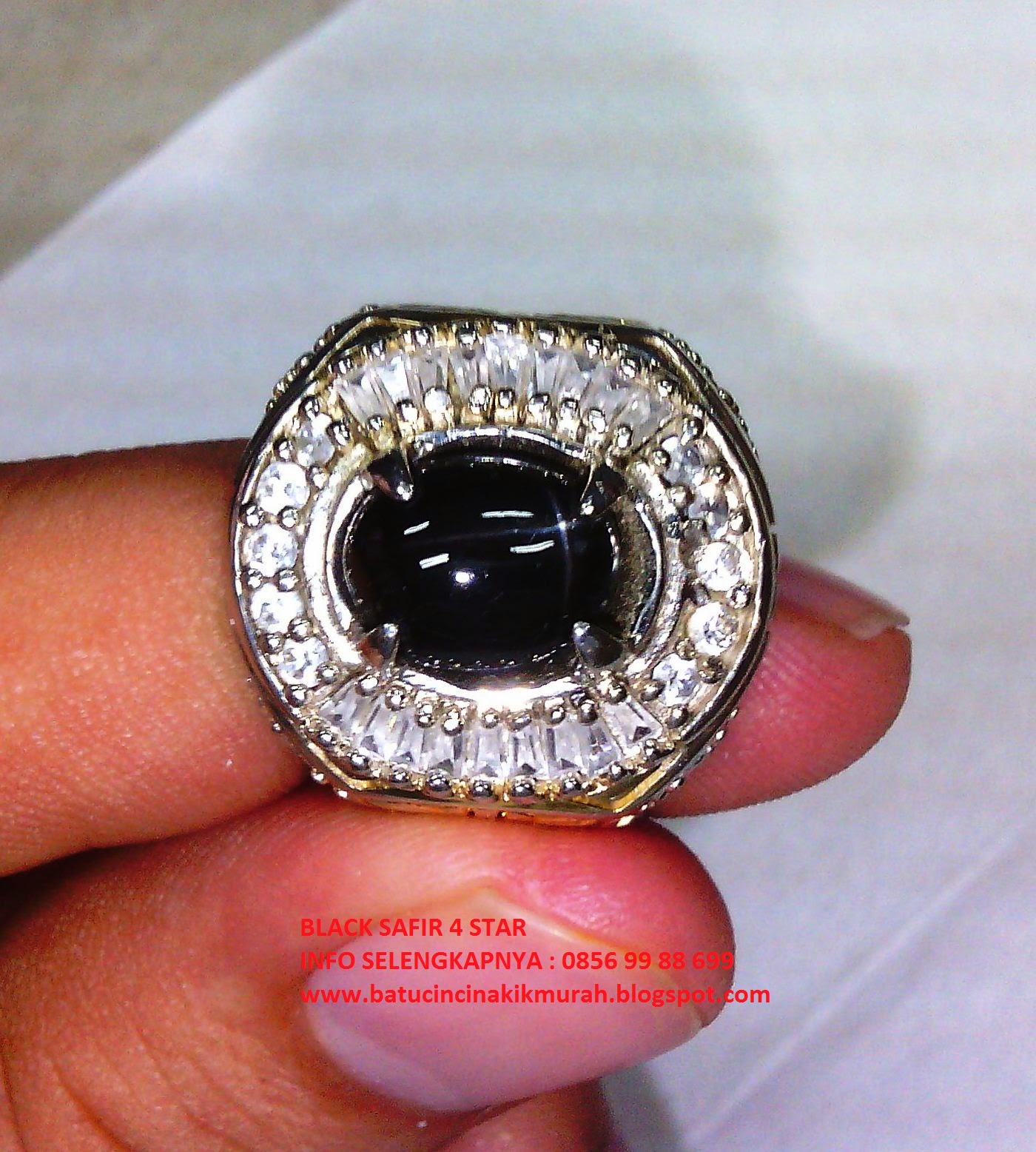 SF01 Black Safir Kalimantan Ster 4 | Batu Cincin Akik Murah : 0856 99 ...