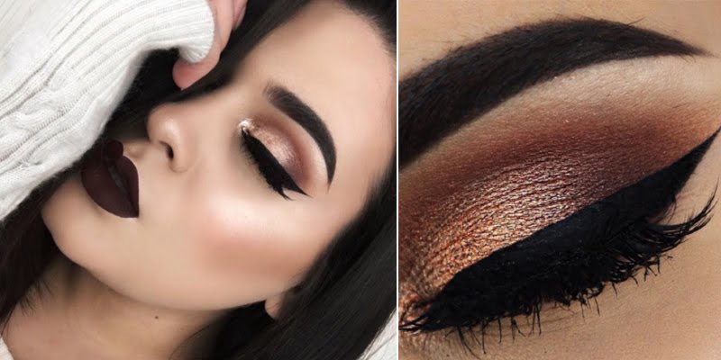 How To Apply Brown Bold Makeup, See Tutorial |Beautiful Girls Magazine ...