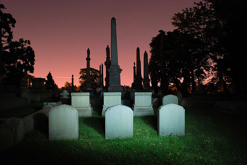 The Cemetery Traveler - by Ed Snyder: Night Cemetery Photography - a ...