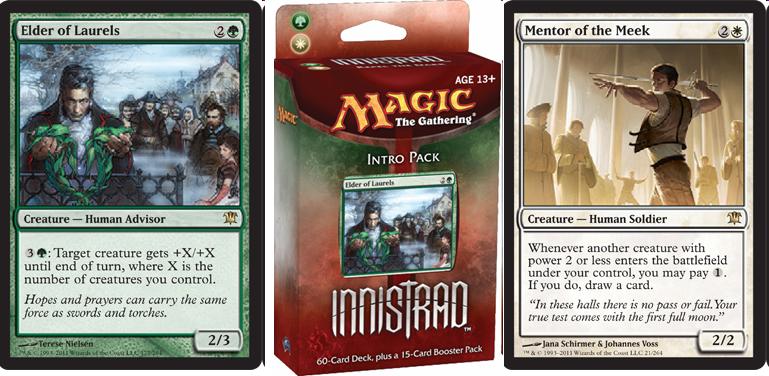 MTG Realm: Innistrad Intro Pack Decklists