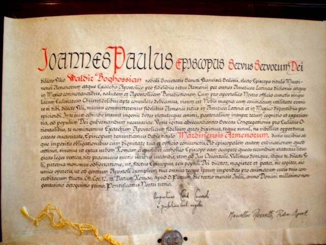 Liturgia Papal: Consagración episcopal I