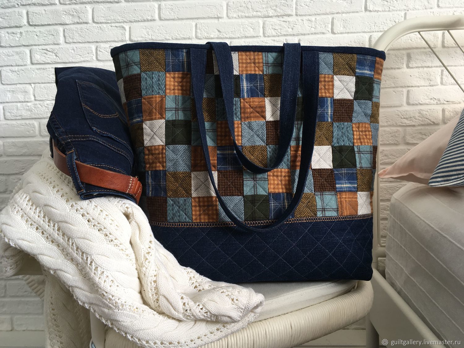 Bolsos de patchwork - Jadewoman