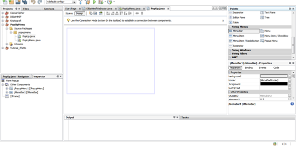 INFORMATIKA: Menu Bar pada Java Swing dengan Netbeans