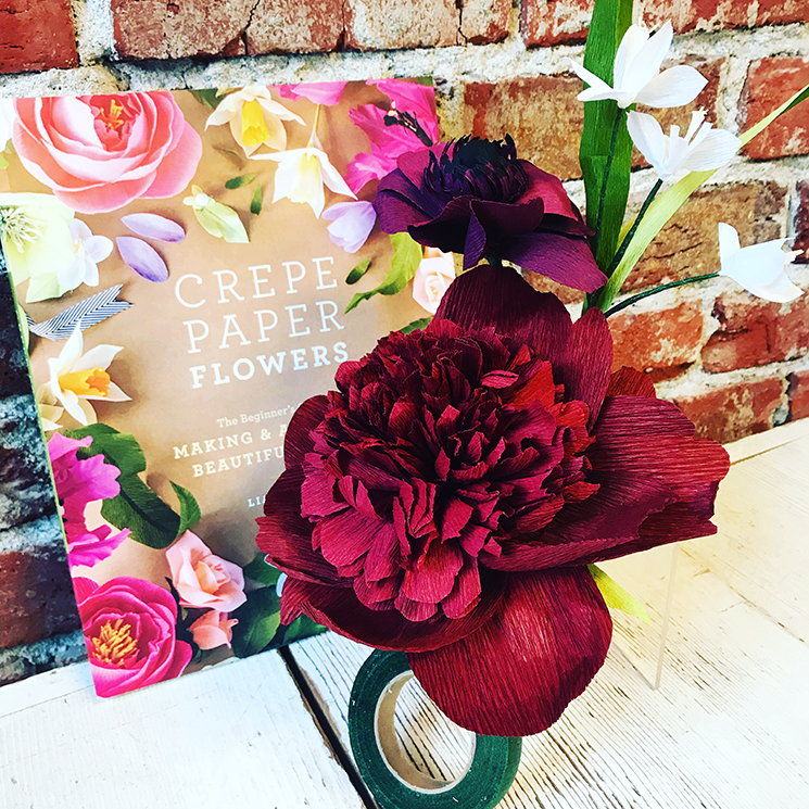Petrine Mikaelsen: Crepe Paper Flowers Book / Try This Valentine S ...