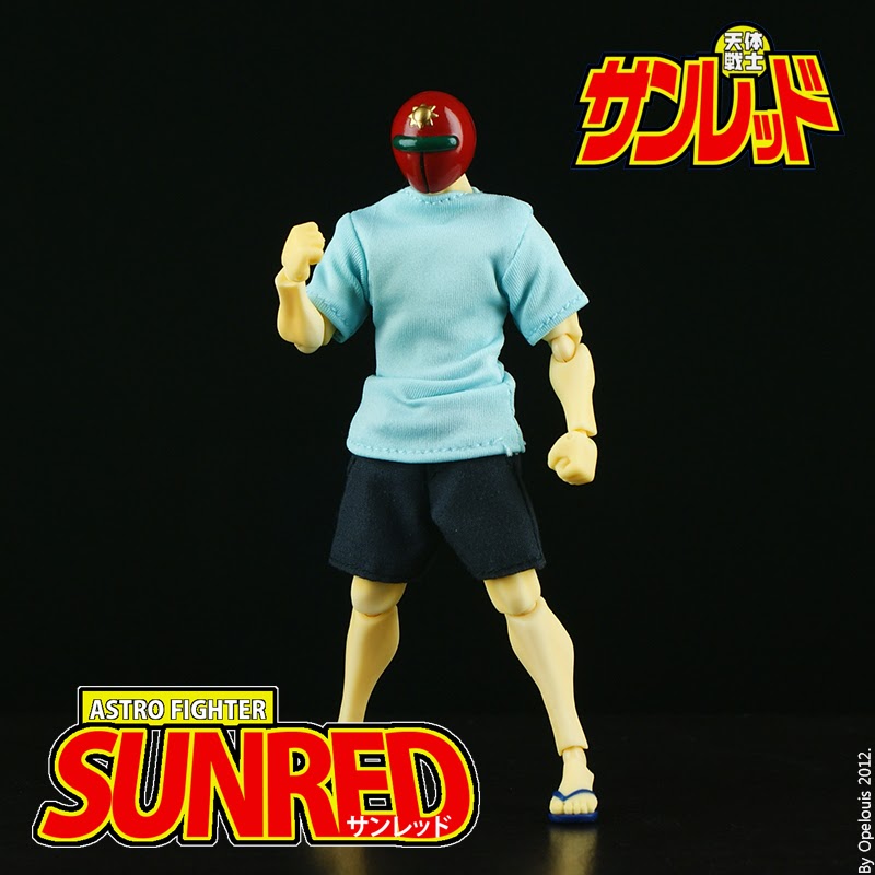 Opelouis's Toys Collection: Figma 天體戰士 Astro Fighter SUNRED。