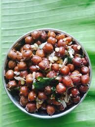 Keerthi's Kitchen: Kommu Senagalu Talimpu ~ Tempered Black Chickpeas