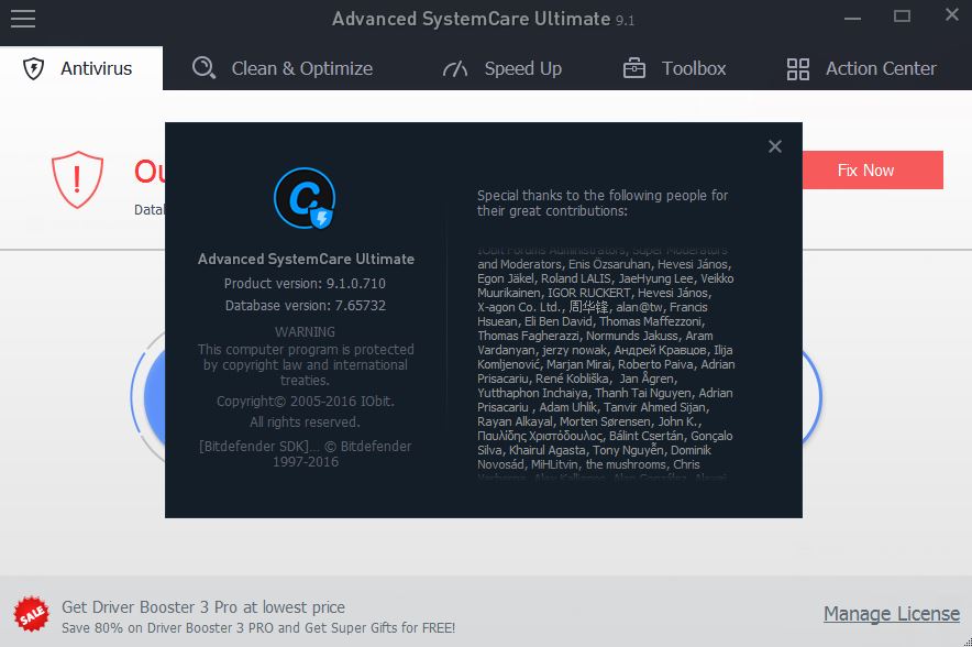 Saymoo007: IObit Advanced SystemCare Ultimate 9.1.0.710 + Serial Key ...