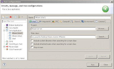 HBase 0.96 + Eclipse + Maven