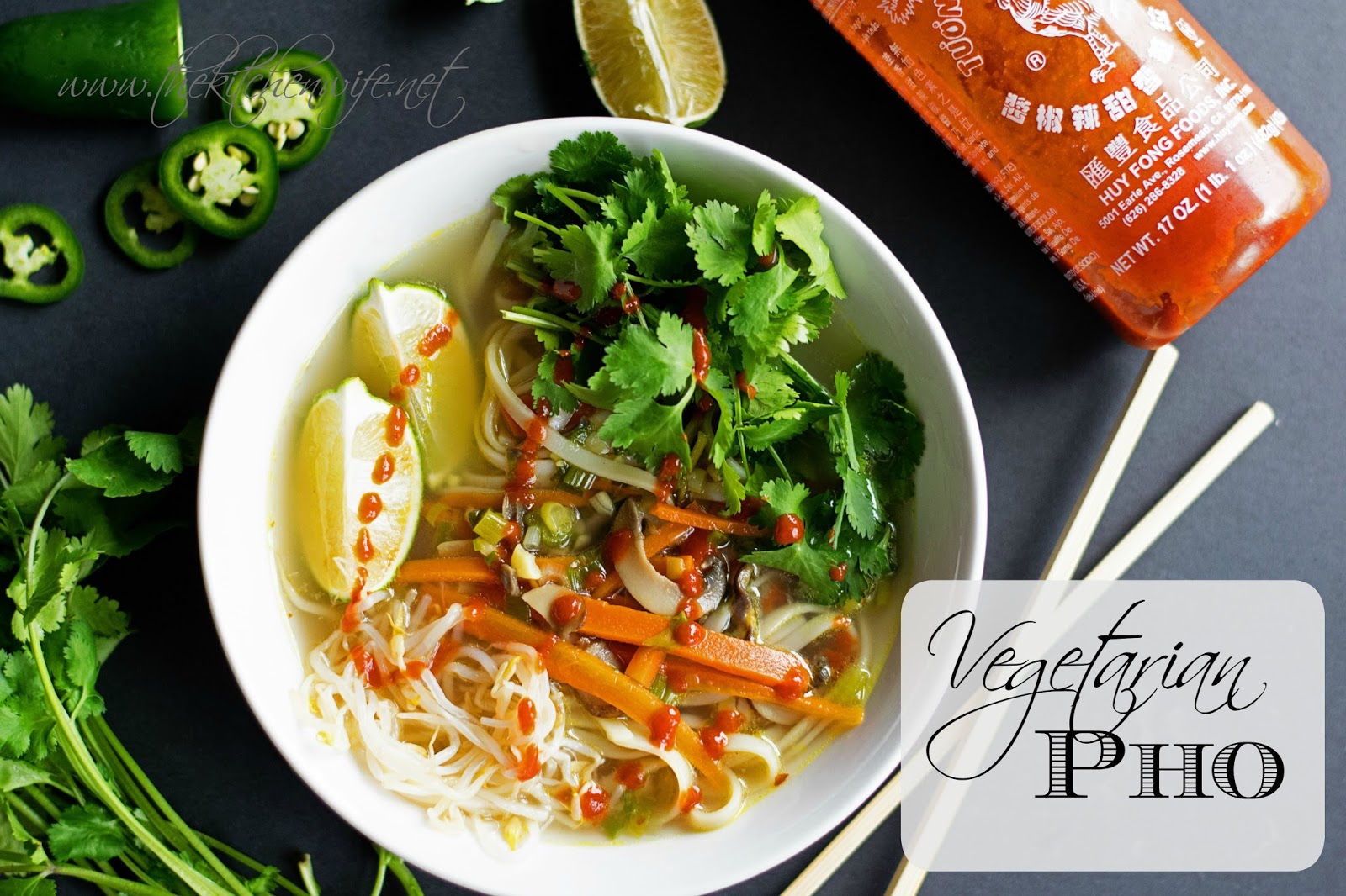 Vegetarian Pho - The Kitchen Wife