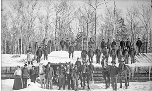Maine Logging Camps - History, Interview and Films - Sisters History ...