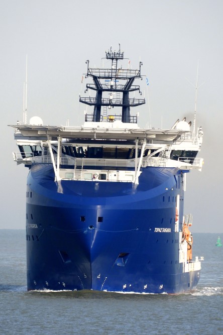 G.GYSSELS SHIPCOLLECTION: TOPAZ TANGAROA : OFFSHORE SUPPLY VESSEL