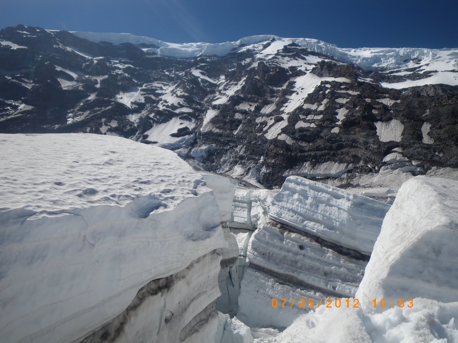 Upward Escape: Liberty Ridge Mt. Rainier