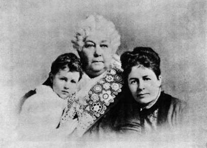 The Civil War of the United States: Elizabeth Cady Stanton, born ...