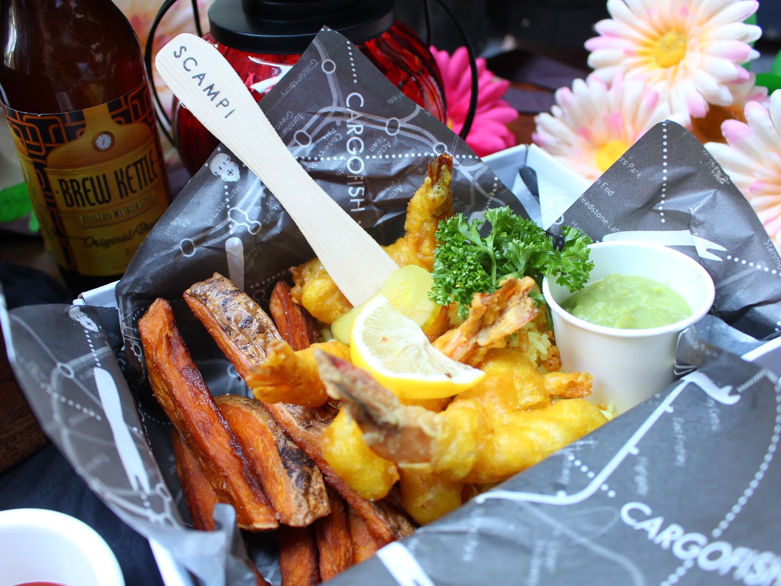 Great Fish and Chips at Cargofish - Gastronomida